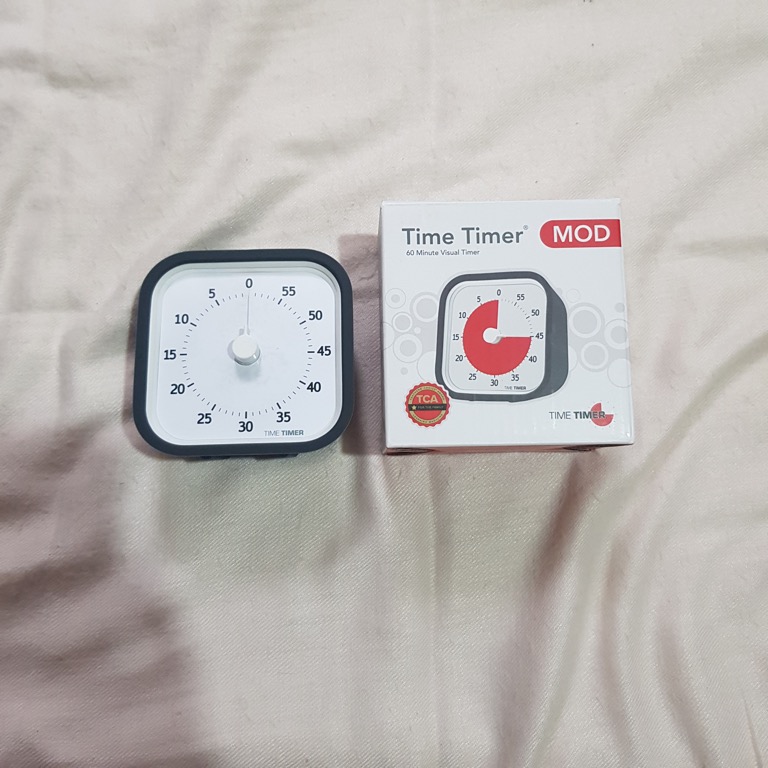 Mod TIME Timer Black, Hobbies & Toys, Stationary & Craft, Craft Supplies & Tools on Carousell