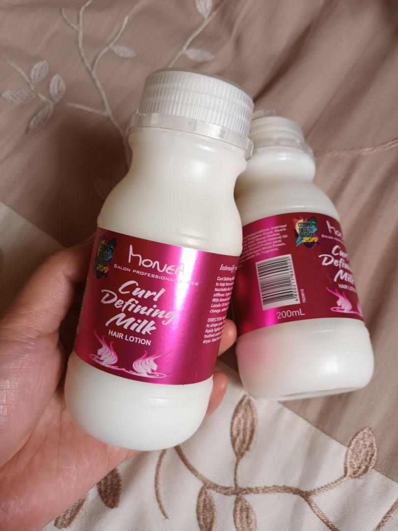 Monea Curl Defining Milk, Beauty & Personal Care, Hair on Carousell