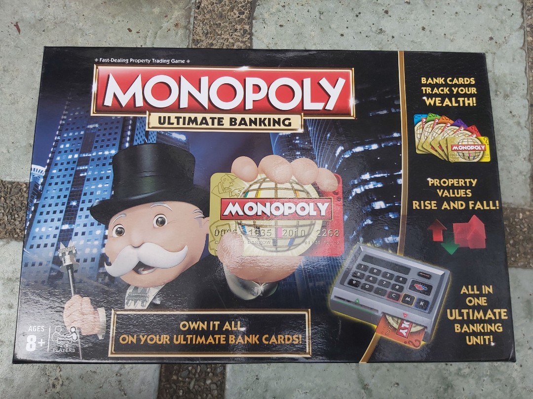 Monopoly Ultimate Banking Edition, Hobbies & Toys, Toys & Games on ...
