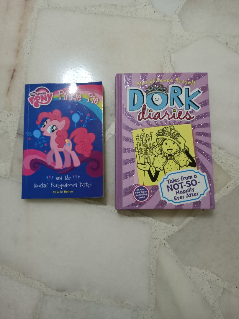My little Pony and Dork diaries books, Hobbies & Toys, Books ...