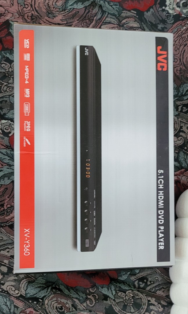 (New) JVC DVD PLAYER, Hobbies & Toys, Music & Media, CDs & DVDs on ...