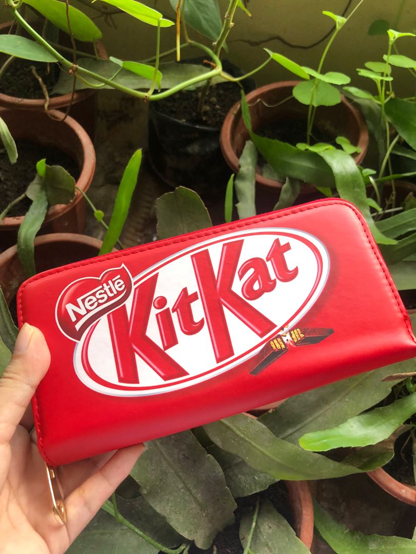 New KitKat long wallet, Women's Fashion, Bags & Wallets, Wallets & Card ...