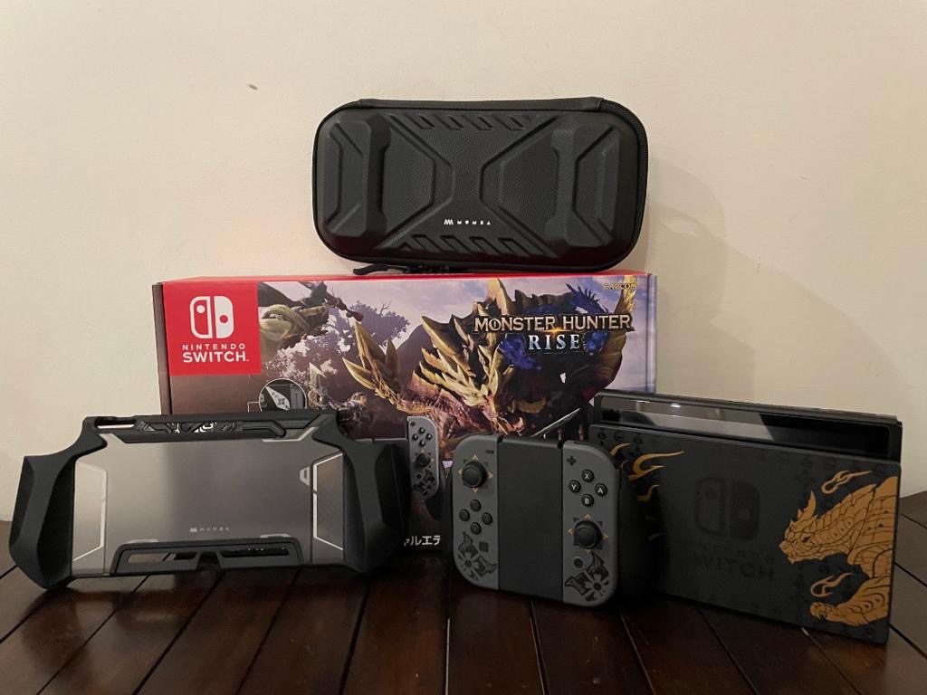 Nintendo Switch Gen 2 Monster Hunter [Limited Edition] [W/ Game] [JP ...
