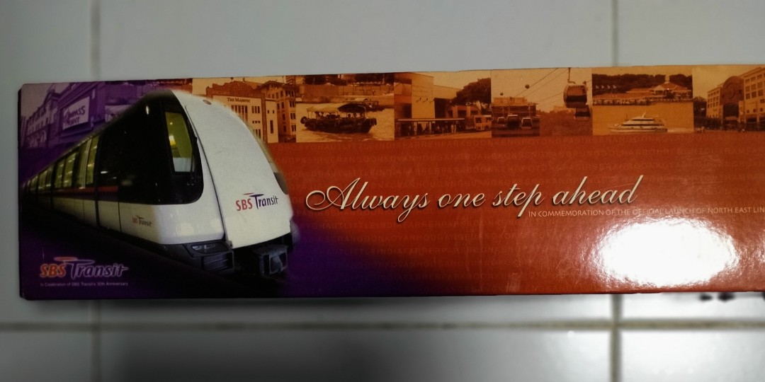 North East line train, Hobbies & Toys, Memorabilia & Collectibles, Fan ...