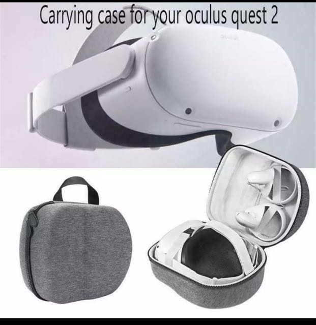 Oculus Quest 2 Carrying case, Video Gaming, Gaming Accessories, Virtual ...