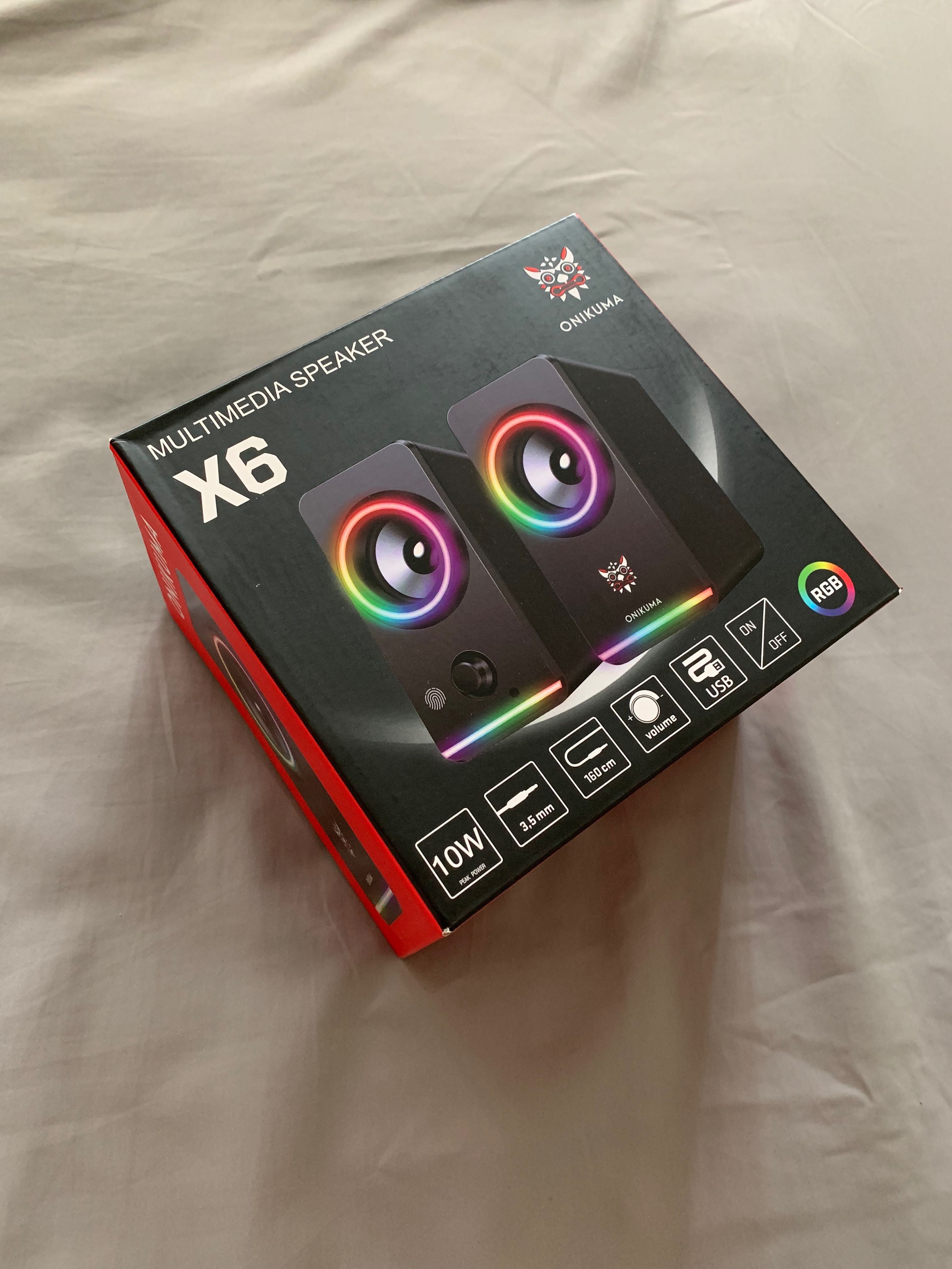 ONIKUMA Multimedia Speaker X6, Audio, Soundbars, Speakers & Amplifiers ...