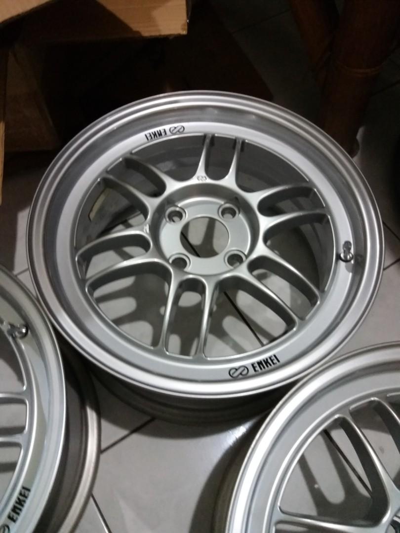 Original Enkei RPF1 15inch rims, Auto Accessories on Carousell