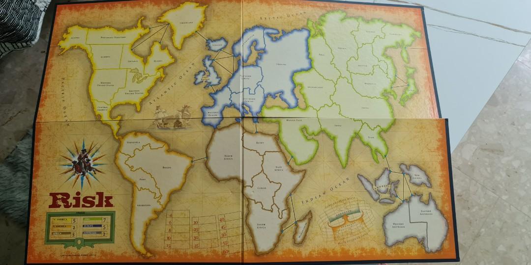 Original Risk Boardgame, Hobbies & Toys, Toys & Games on Carousell