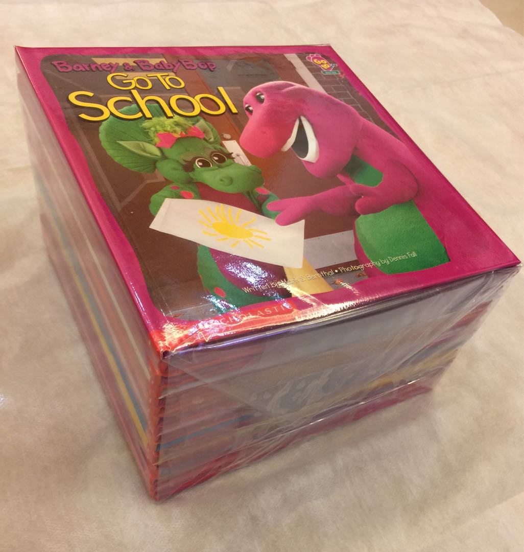 Original Scholastic Barney titles 18 story books, Hobbies & Toys, Books ...