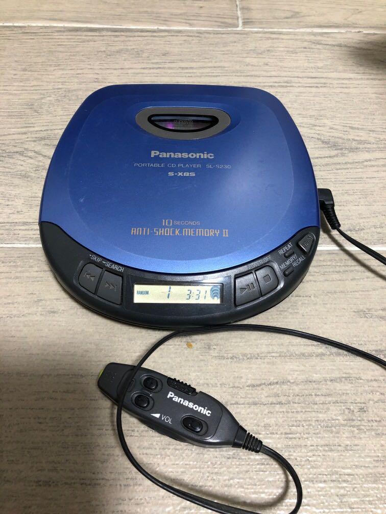 PANASONIC DISCMAN PORTABLE CD PLAYER SL-230, 音響器材, 音樂播放裝置 MP3及CD Player ...