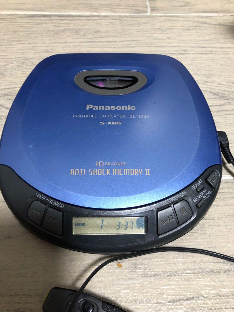 PANASONIC DISCMAN PORTABLE CD PLAYER SL-230, 音響器材, 音樂播放裝置 MP3及CD Player ...