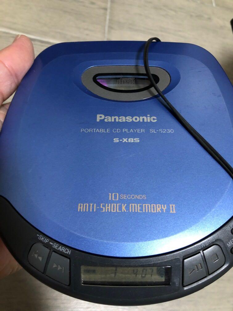 PANASONIC DISCMAN PORTABLE CD PLAYER SL-230, 音響器材, 音樂播放裝置 MP3及CD Player ...