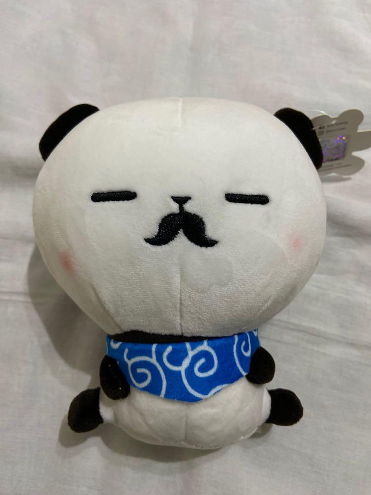 Panda (male) with mustache PLUSHIE, Hobbies & Toys, Toys & Games on ...
