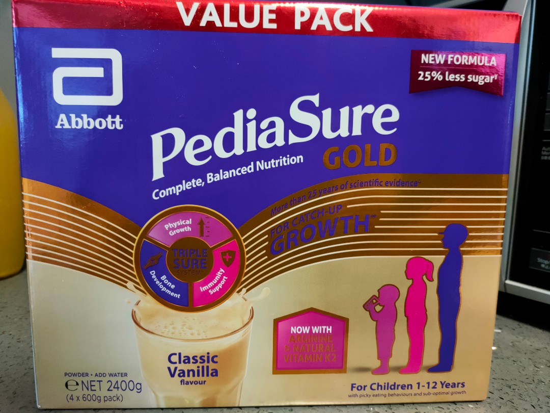 Pediasure Gold Value Pack, Babies & Kids, Nursing & Feeding ...