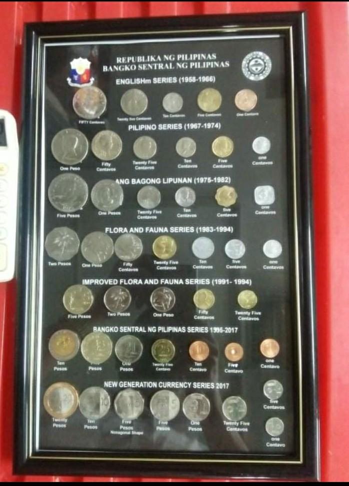 Philippines coin set from english series to new generation currency ...