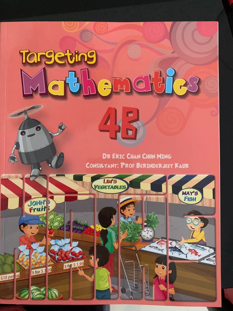 Primary 4 - Math 4B text book and musics book, Hobbies & Toys, Books ...