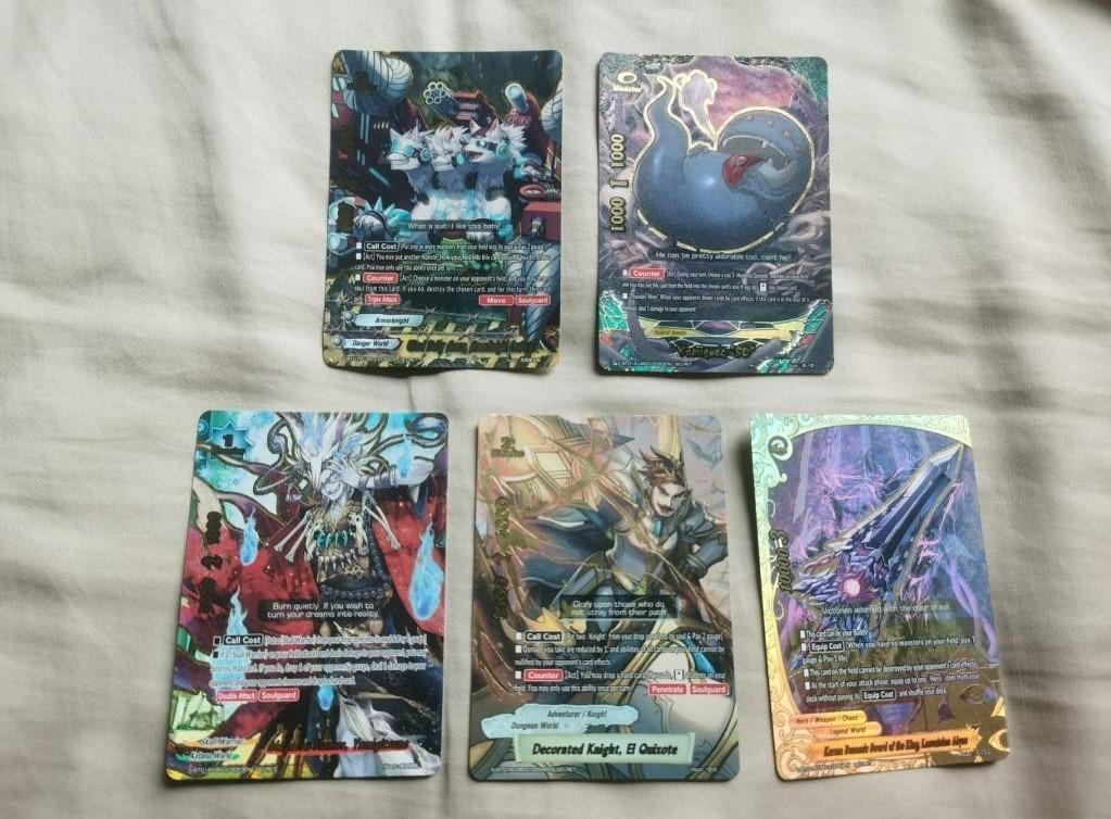 (read desc) Buddyfight Ace buddy lineage, Ghoul Deity Armor ...