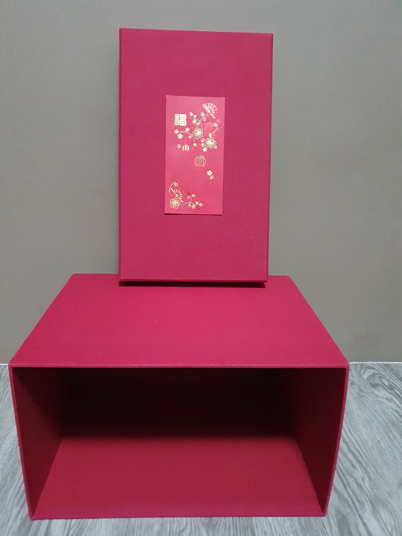 Red Packet Box/ Wedding Ang Pow Box, Hobbies & Toys, Stationery & Craft ...