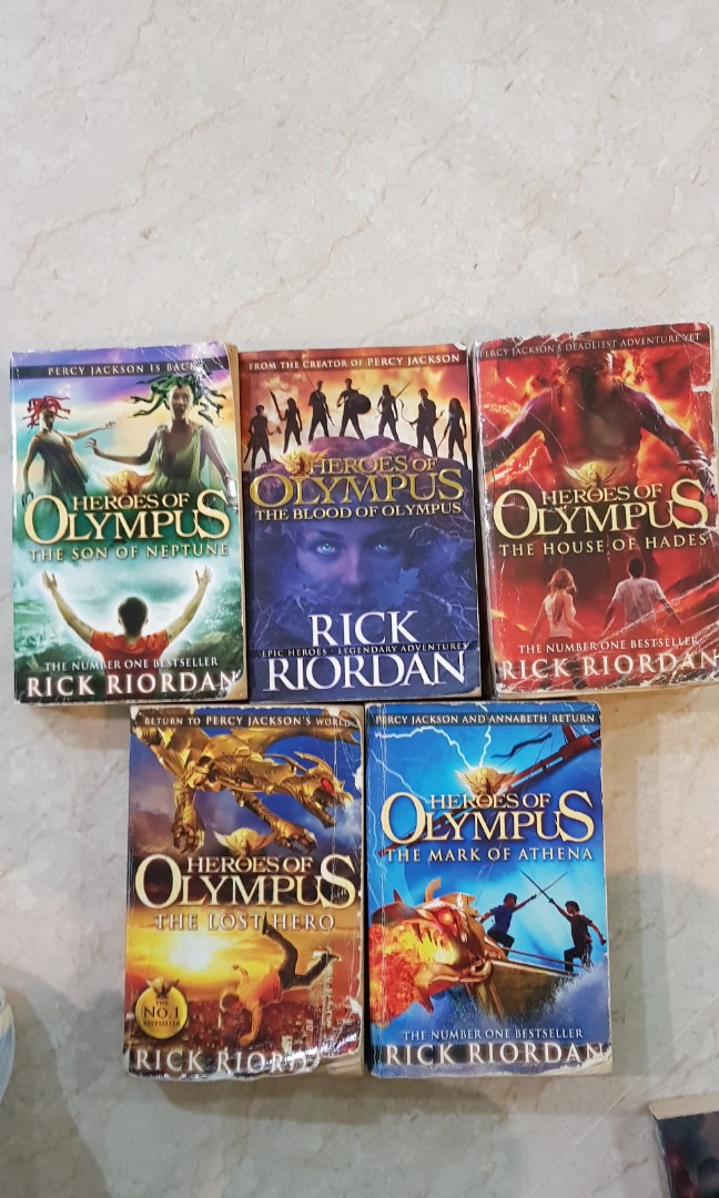 RICK Riordan Heroes of Olympus, Hobbies & Toys, Books & Magazines ...