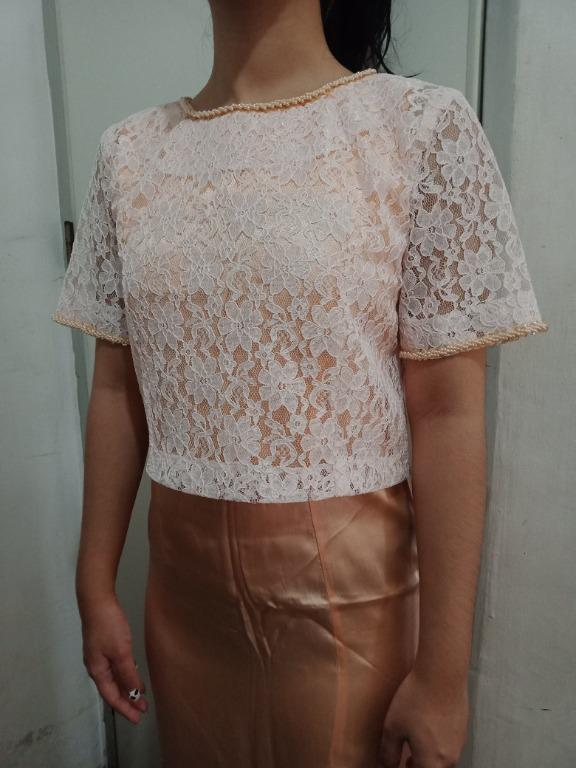 Saya dress (modern baro't saya), Women's Fashion, Dresses & Sets ...