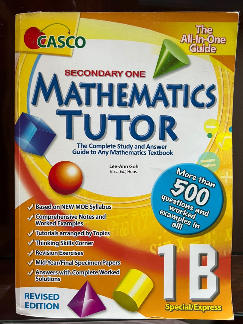 Sec 1 Math Assessment Book #2, Hobbies & Toys, Books & Magazines ...