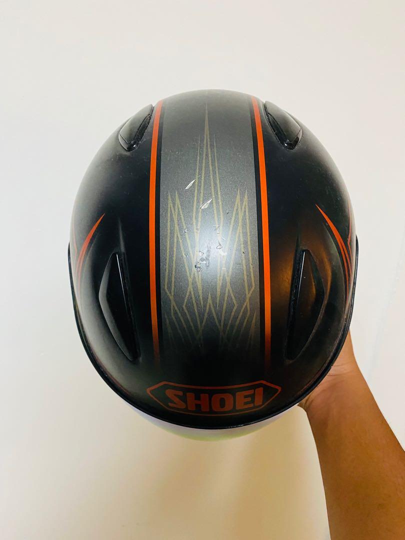Shoei J Stream Solas, Motorcycles, Motorcycle Apparel on Carousell