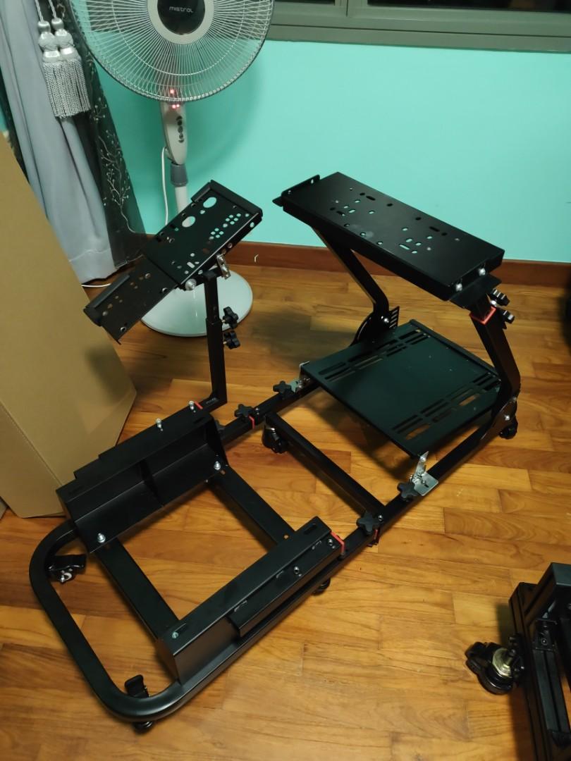 Sim Racing Foldable Rig Wheel stand, Video Gaming, Gaming Accessories ...