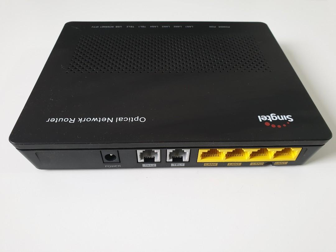 Singtel Optical Network Router, Computers & Tech, Parts & Accessories ...