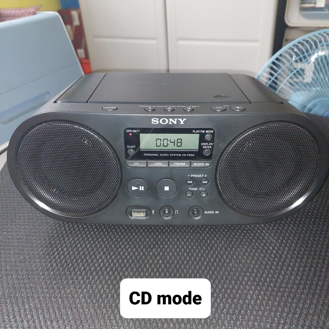Sony CD Boombox, Audio, Portable Music Players on Carousell
