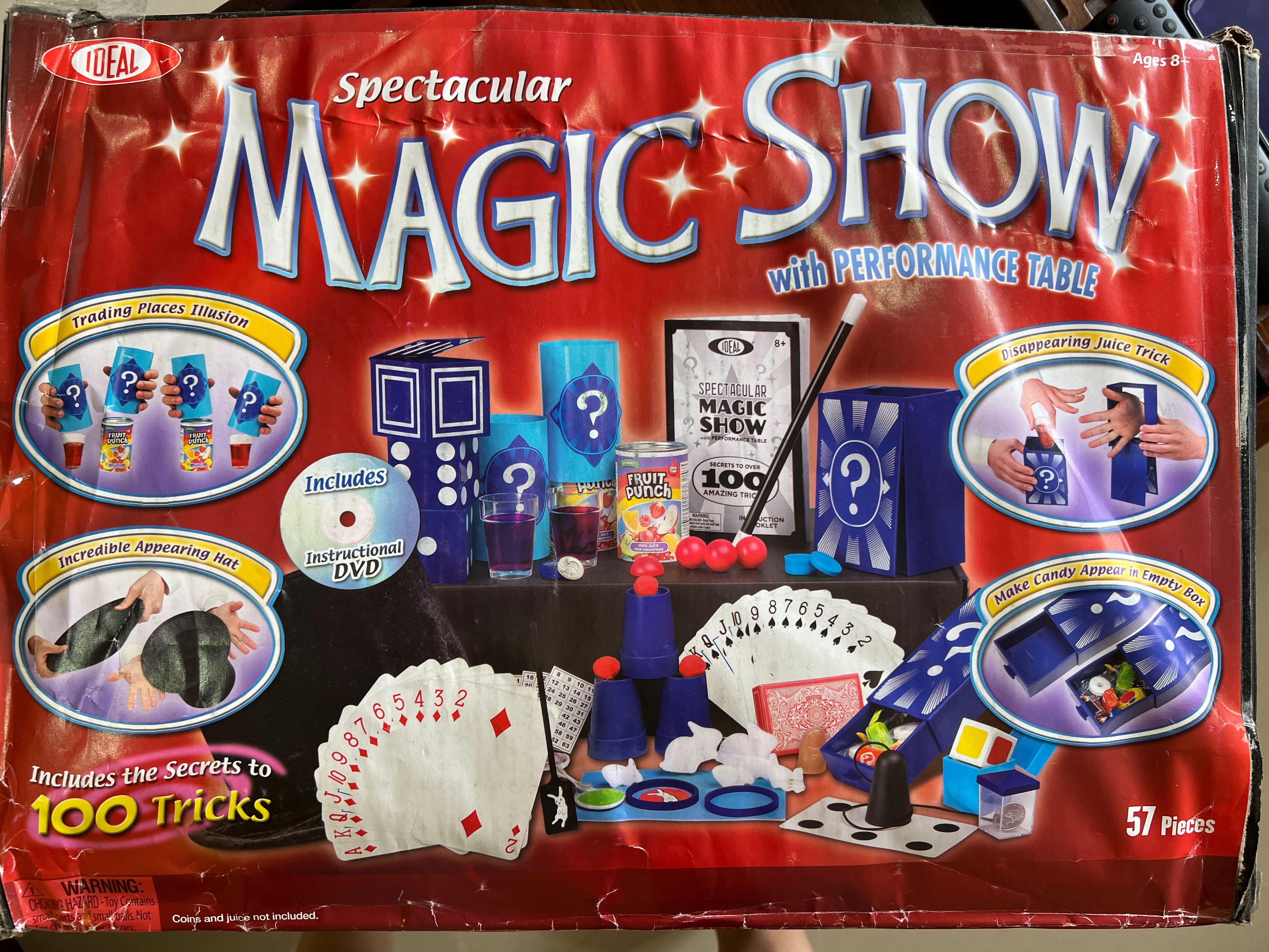 Spectacular Magic Show (With DVD), Everything Else on Carousell