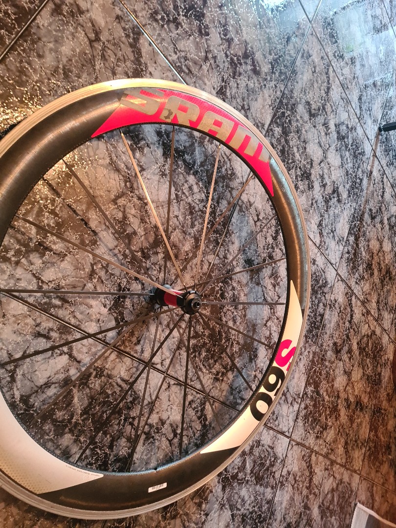 SRAM S60 Front carbon rim, Sports Equipment, Bicycles & Parts, Parts ...