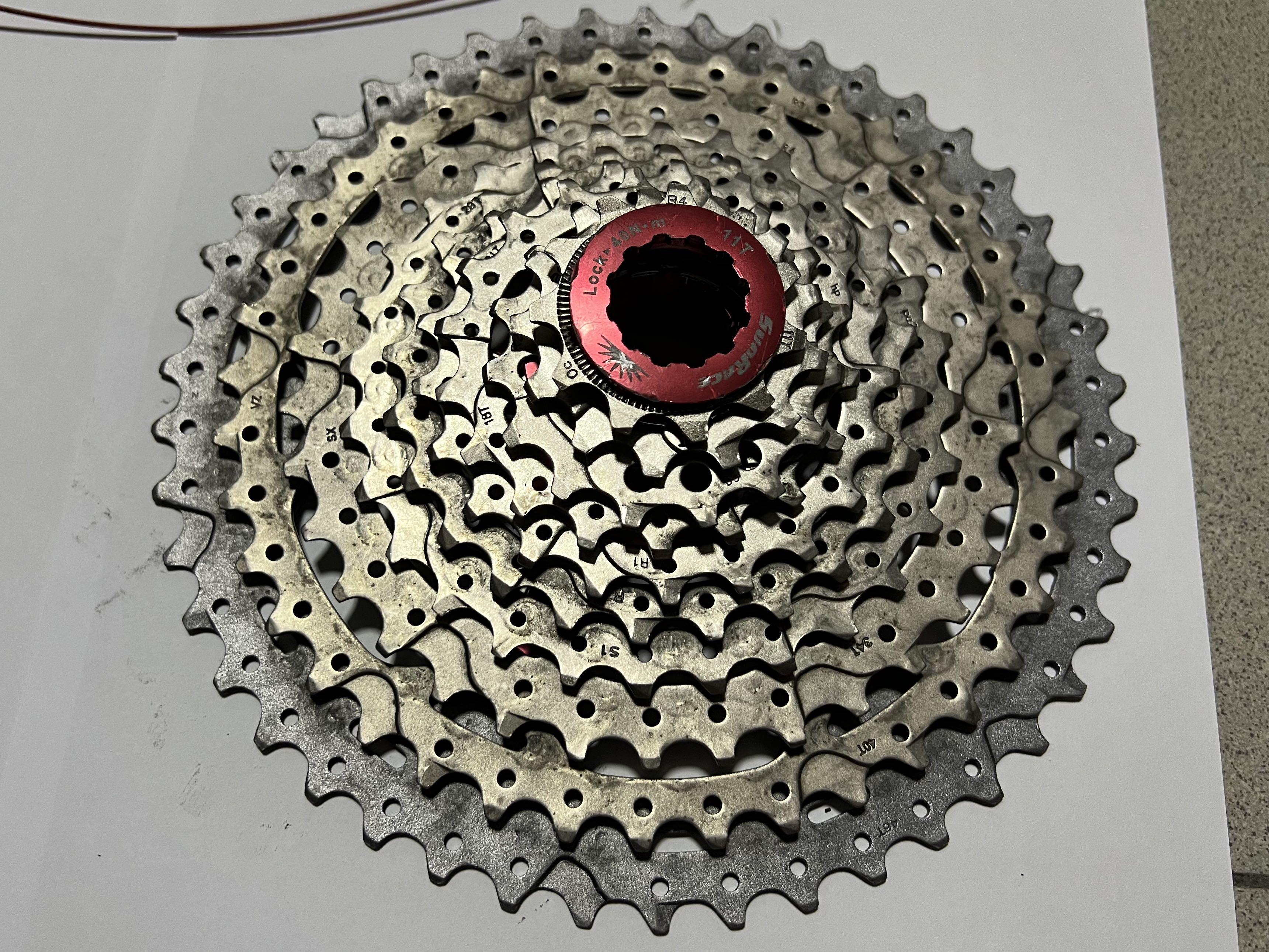 SRAM X9 Red Black Edition Groupset, Sports Equipment, Bicycles & Parts ...