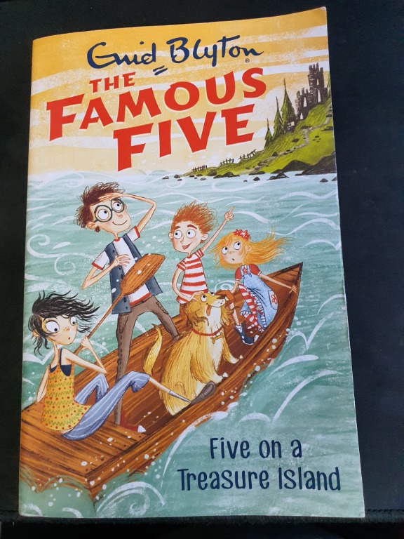Story book " Five on a Treasure Island (The Famous Five), Hobbies ...