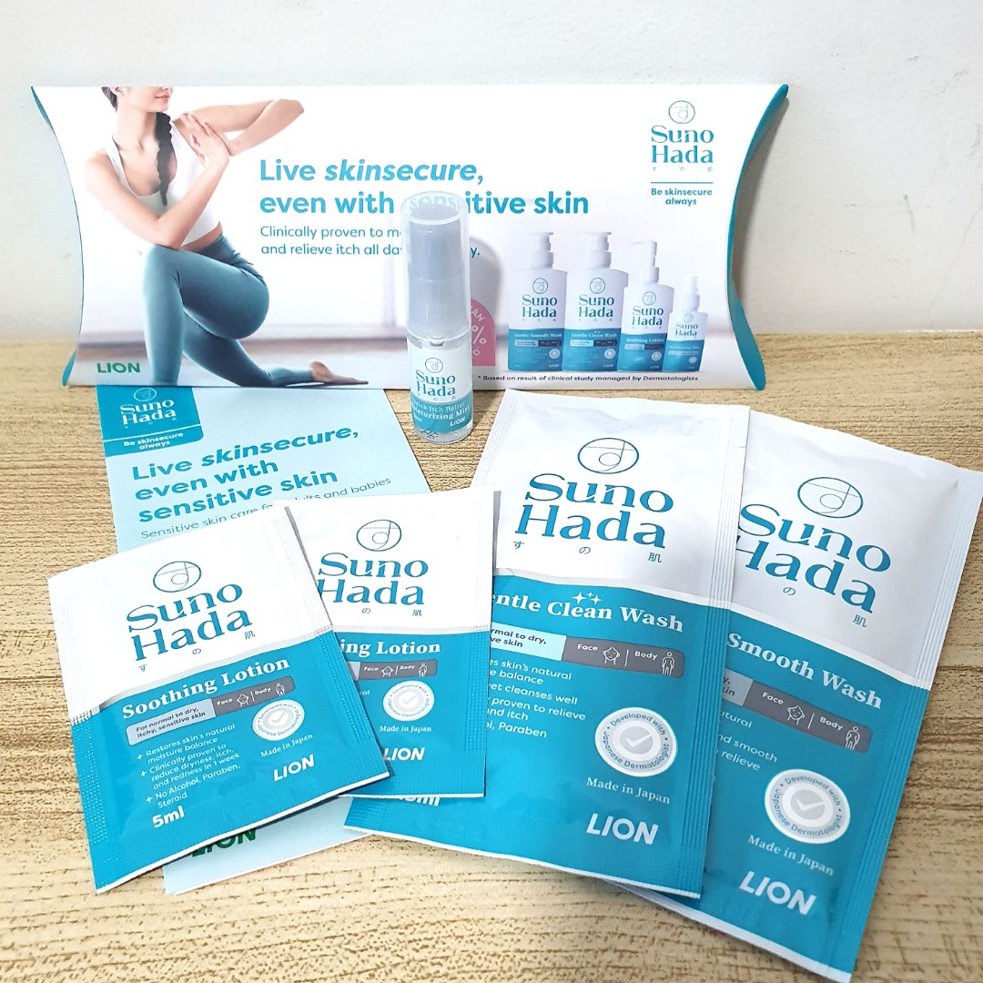 Suno Hada Daily Skincare Trial Kit/Samples, Beauty & Personal Care ...