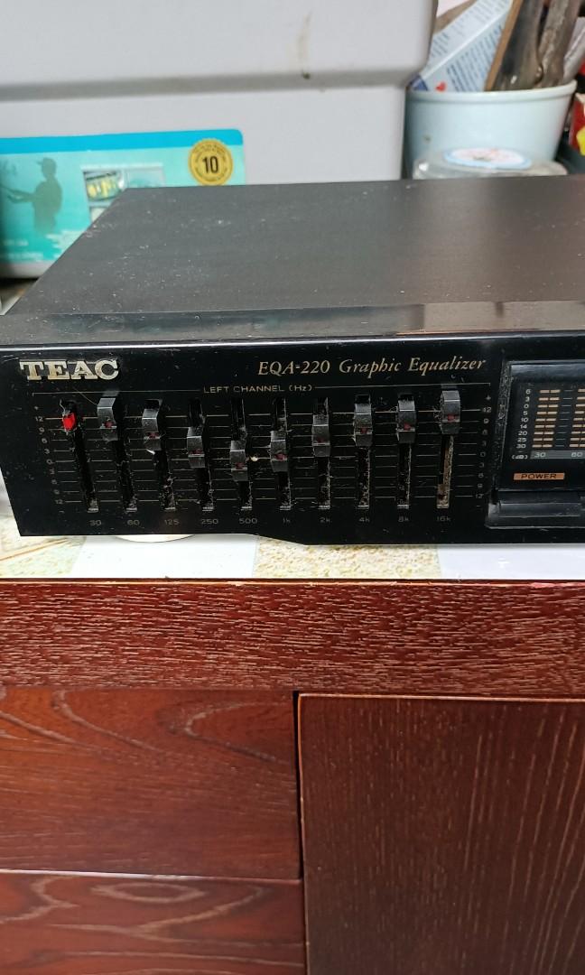 TEAC Graphic Equalizer EQA-220, Audio, Soundbars, Speakers & Amplifiers ...