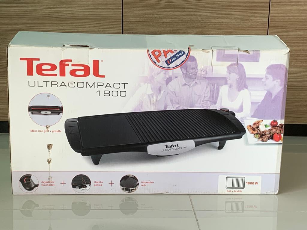 Tefal ultra compact grill, Furniture & Home Living, Kitchenware ...