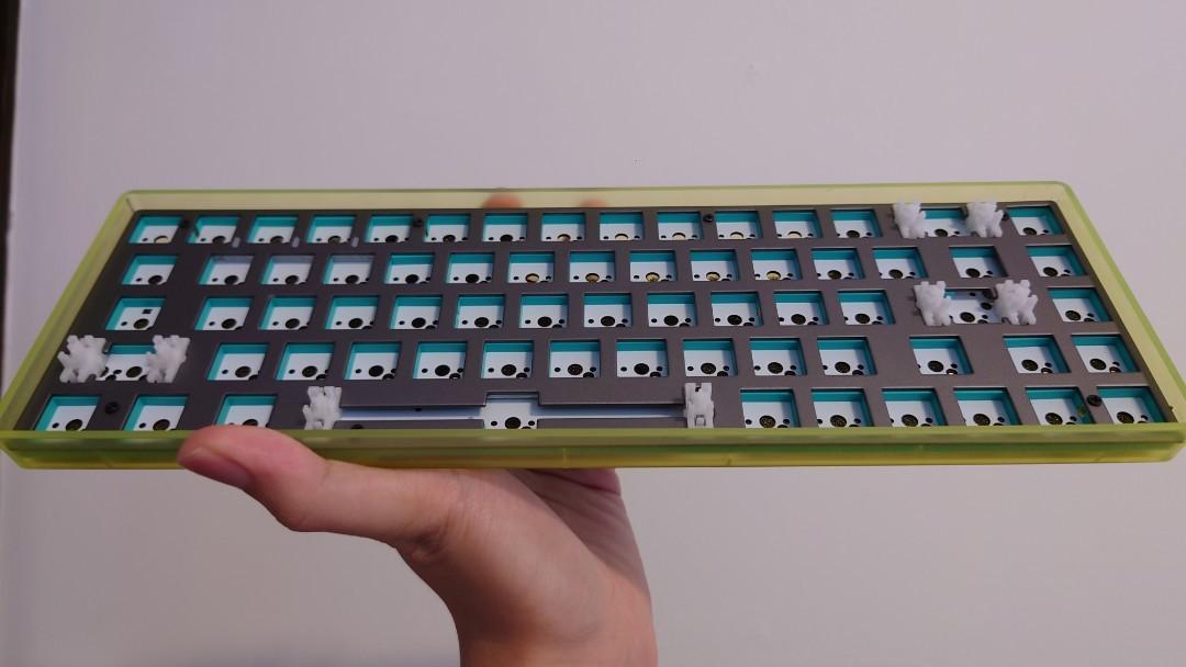 TES68 Transparent Keyboard Case with PCB NuPhy X CIV, Computers & Tech ...