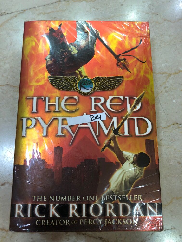 The red Pyramid by Rick Riordan/ children story book, Hobbies & Toys ...