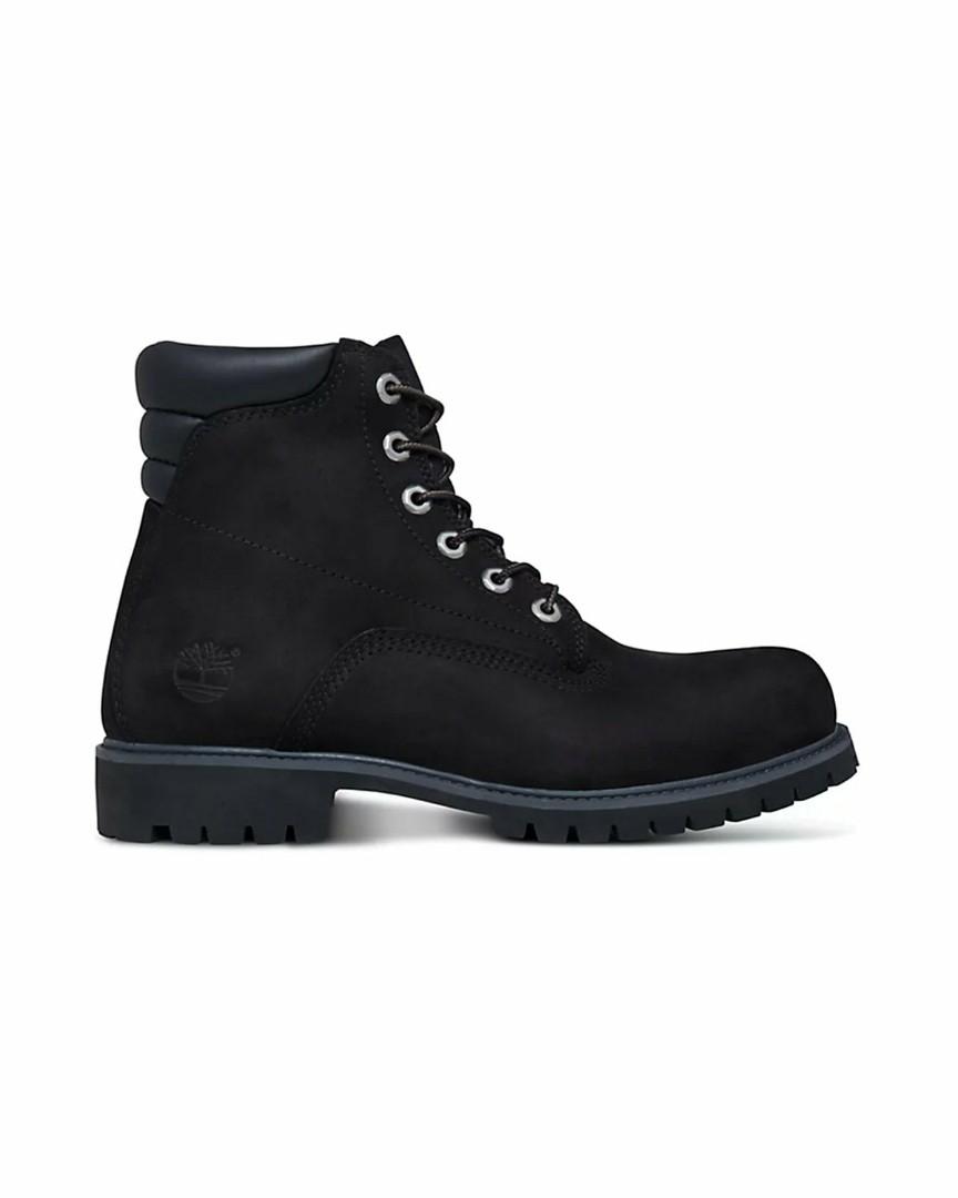 Timberland Alburn 6 inch Waterproof Boot (Black Nubuck), Men's Fashion ...
