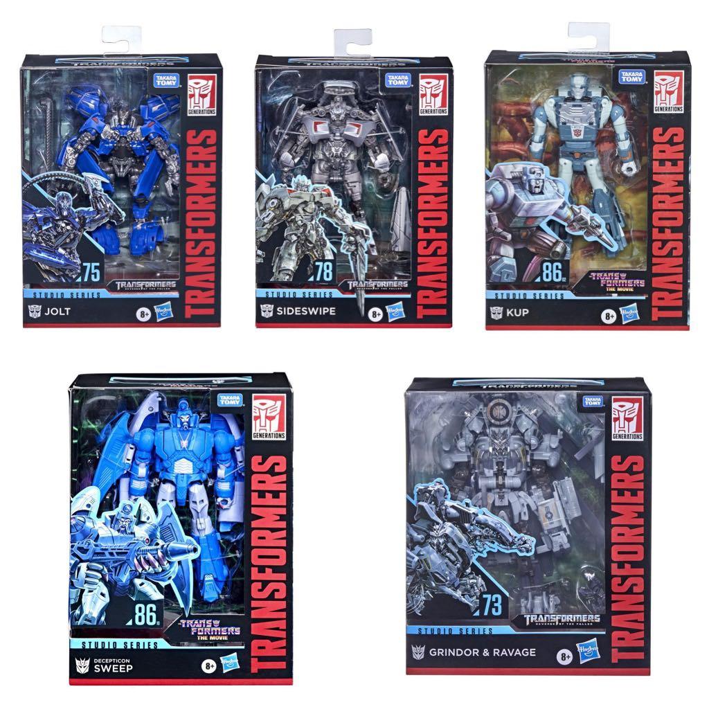 Transformers Generations Studio Series 22 Dropkick 52 Chromia Arcee ...