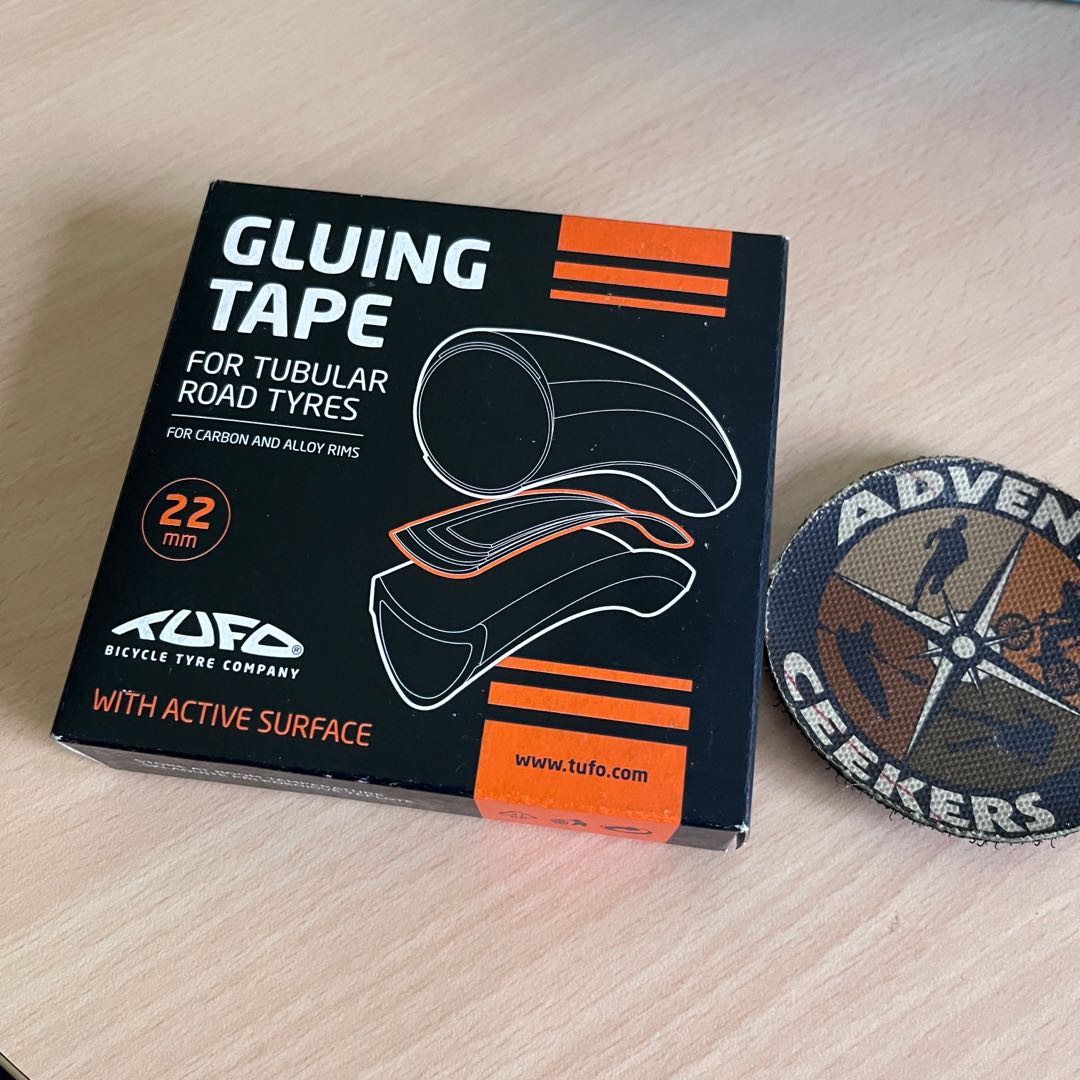 Tufo tubular tyres gluing tape (22mm), Sports Equipment, Bicycles ...