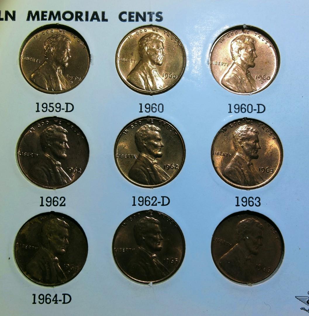 US Lincoln Memorial Cents Collection Set, Hobbies & Toys, Memorabilia ...