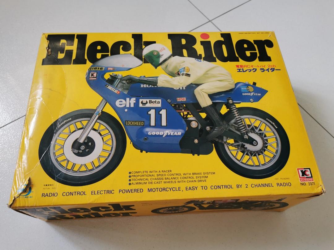 Vintage Kyosho Eleck Bike, Hobbies & Toys, Toys & Games on Carousell