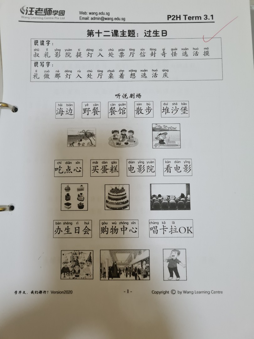 Wang Laoshi P2 general Chinese & Compo notes, Hobbies & Toys, Books ...