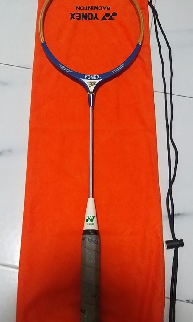 Yonex Vintage Badminton Racket Collegiate Deluxe, Sports Equipment ...