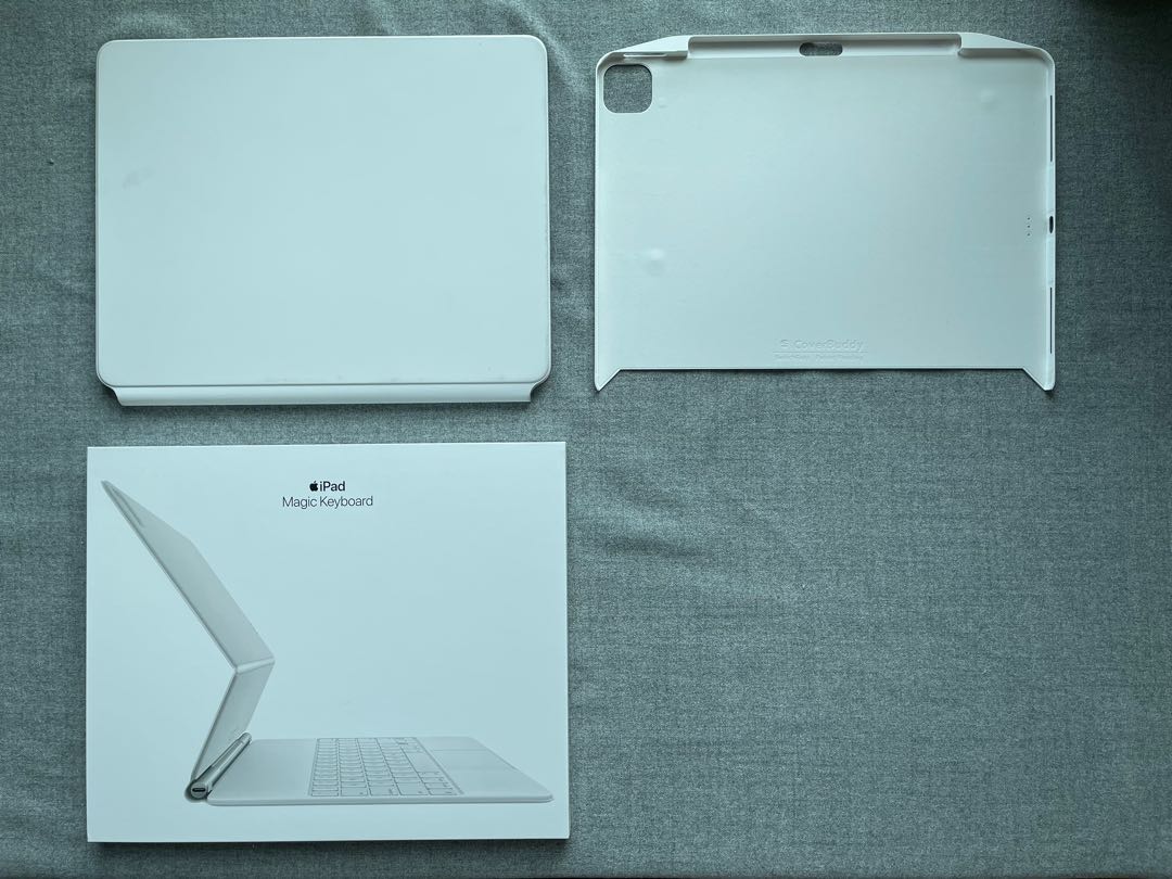 12.9 White Magic Keyboard, Computers & Tech, Parts & Accessories ...