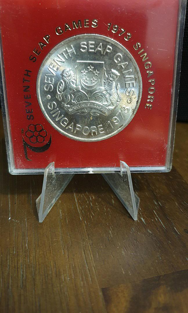 1973 seap games silver coin, Hobbies & Toys, Memorabilia & Collectibles ...