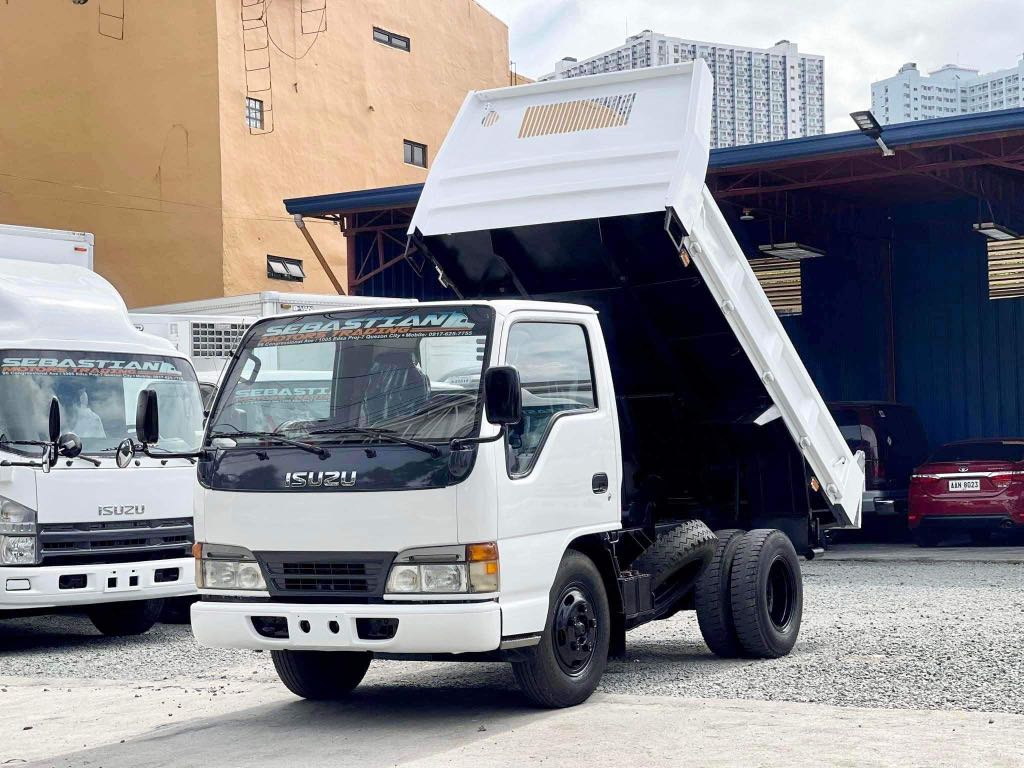 2020 Isuzu Elf Mini Dump Truck Camel Chassis High Deck No Computer Box ...