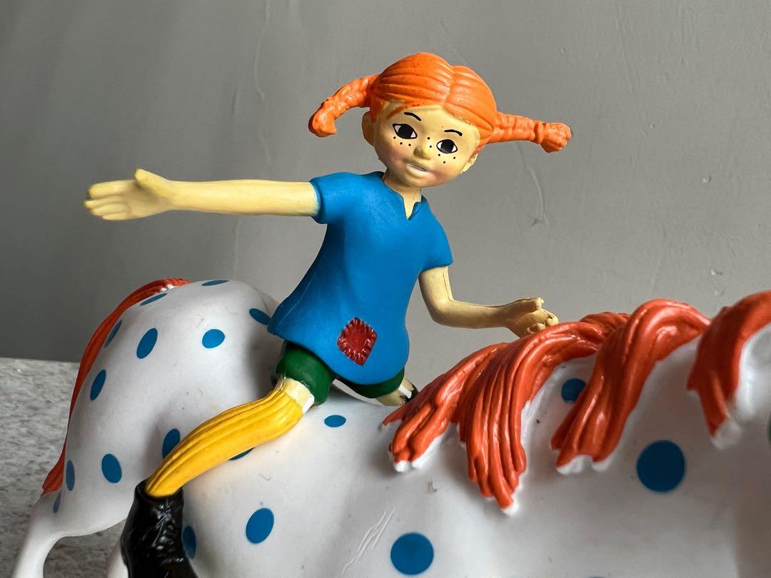 比較少見卡通長襪皮皮 模型 Rare Pippi Longstocking figures, 興趣及遊戲, 玩具 & 遊戲類 - Carousell