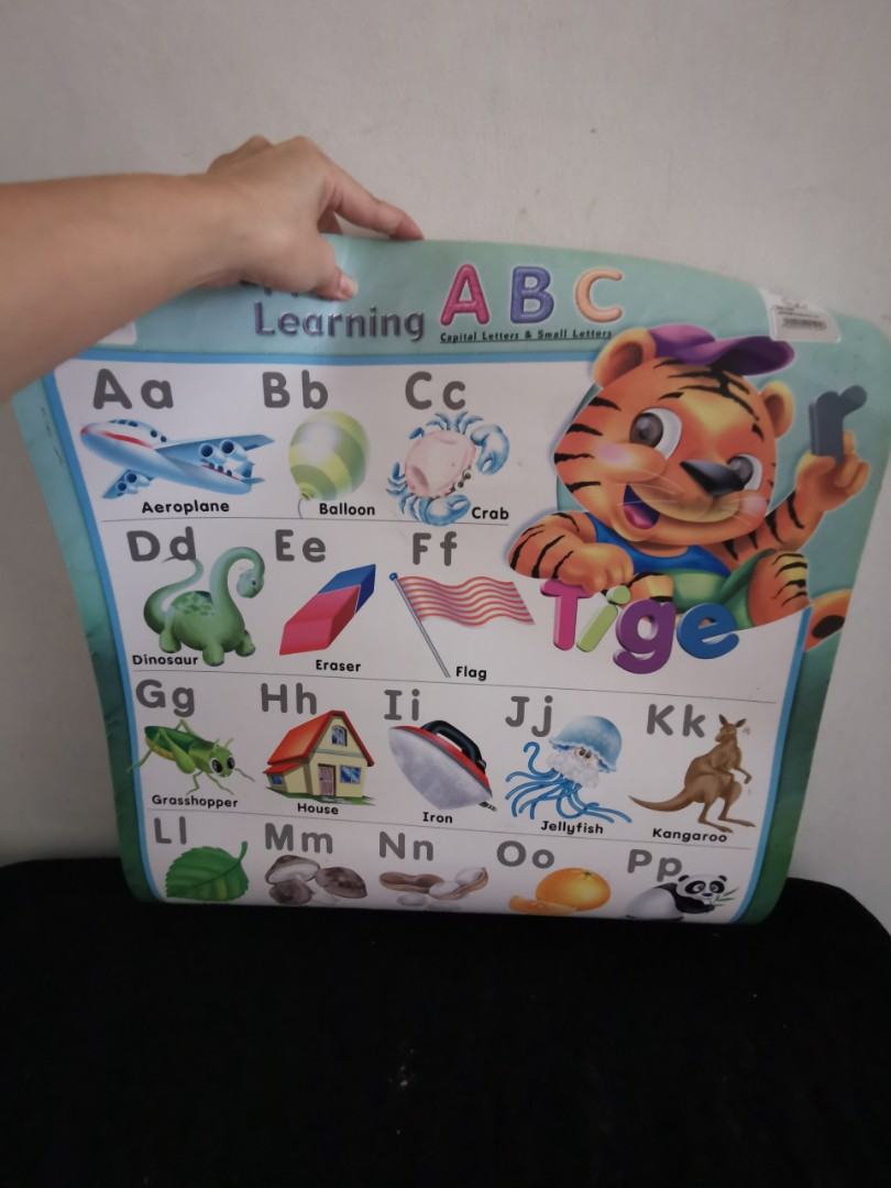 ABC chart, Babies & Kids, Infant Playtime on Carousell